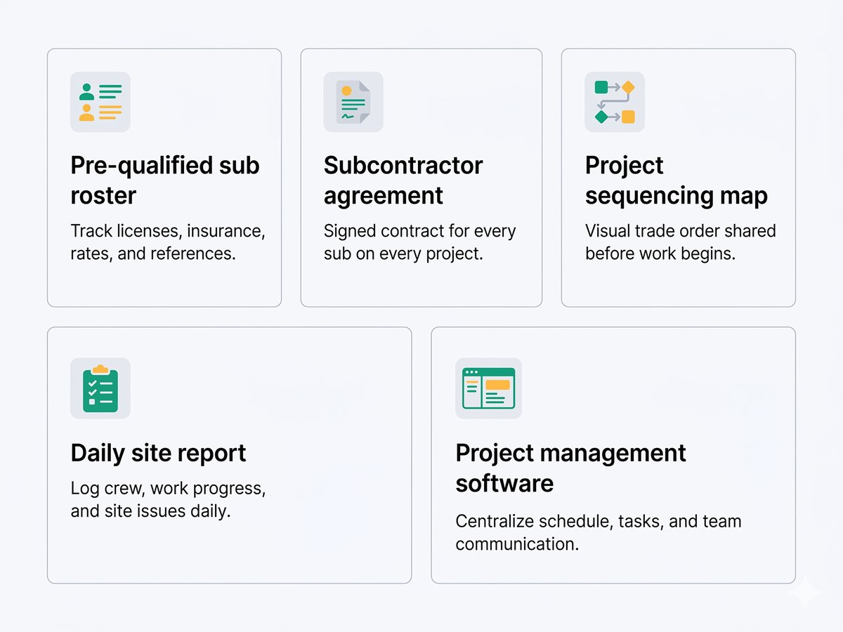 How to Manage Subcontractors: A Step-by-Step Guide for General ...